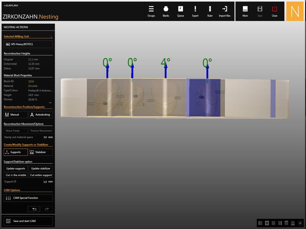 Tenet: Time inversion applied to dentistry